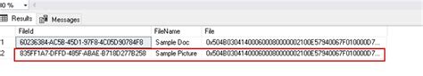 Managing Data With Sql Server Filestream Tables