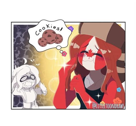 Countryhumans Ukraine X Canada Countryhumansukraine