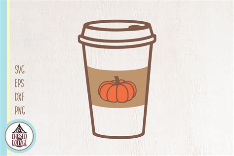 Pumpkin Spice Cup Graphic By Chesed Cottage Crafts · Creative Fabrica
