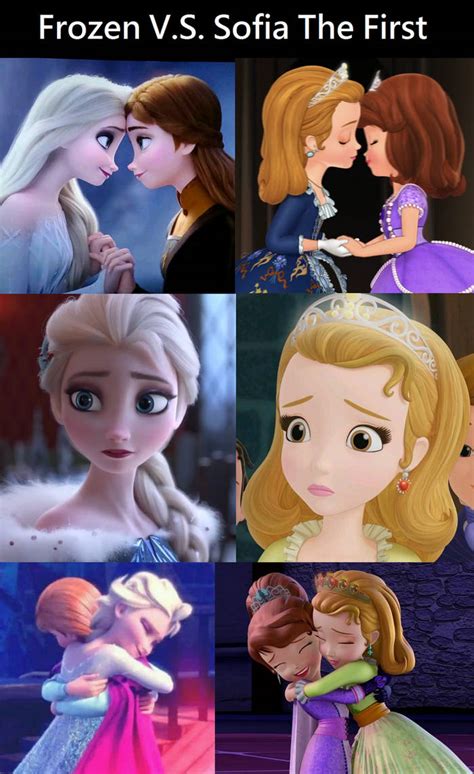 Frozen V S Sofia The First By Jimmy200570 On Deviantart