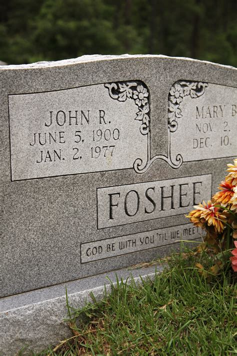 John R Foshee 1900 1977 Monumento Find A Grave