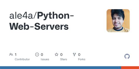 Github Ale4apython Web Servers