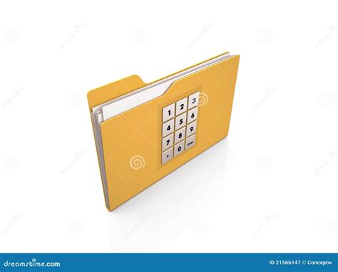 Encrypted Folder Royalty Free Stock Photography Image 21566147