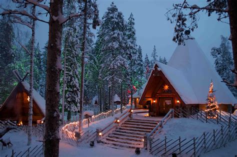 Village De Santa Claus Pays Du Père Noël Finlande Sqmks