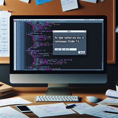 c プロジェクト用 xcode 16 「名前空間 std