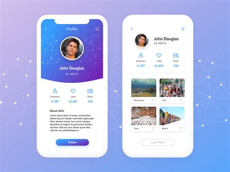 Photo Shareing App Ui By Shreyas Bendre On Dribbble