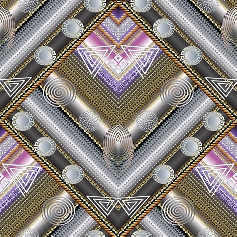 Memphis Geometric Striped Seamless Pattern Vector Abstract Mode Stock Vector Illustration Of