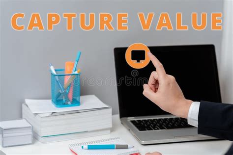Inspiration Showing Sign Capture Value Conceptual Photo Customer