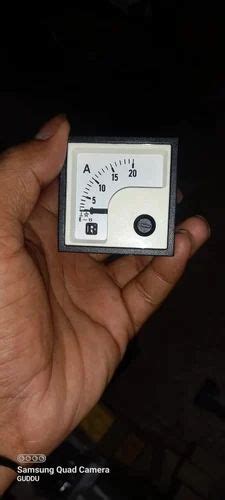 Rishabh Ampere Meter At ₹ 450piece Electrical Meter In Kolkata Id