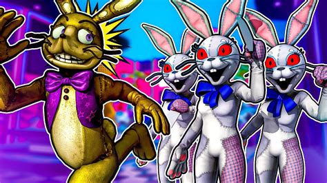 100 Fnaf Characters Vs Glitchtrap In Garrys Mod Youtube