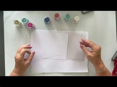 FUN Technique With Embossing Powders Take Your Card Making Up A Level YouTube