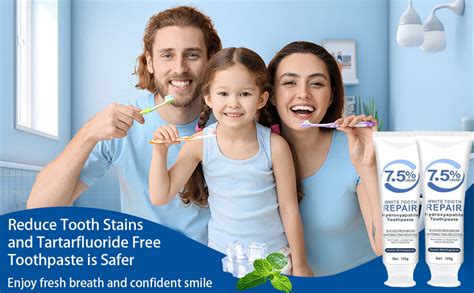 Hydroxyapatite Toothpastes For Enamel Protection And Tooth