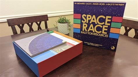Space Race Resource Gathering Tabletop Game Is A Fantasy Game For 2 To