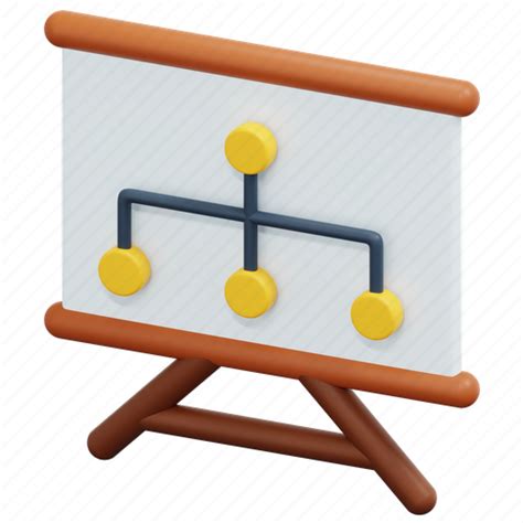 Flowchart Business Diagram Workflow Process Chart Planning 3d