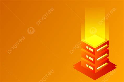Datacenter Isometric Vector Illustration Security Background System