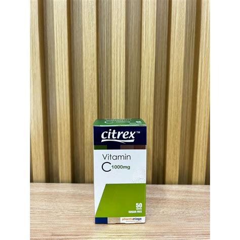 Citrex Vitamin C 1000mg Bottle Tablet 50s Shopee Malaysia