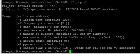 Собираем обновленный Sdr драйвер Rtl Tcp с ключами Direct Sampling Программы