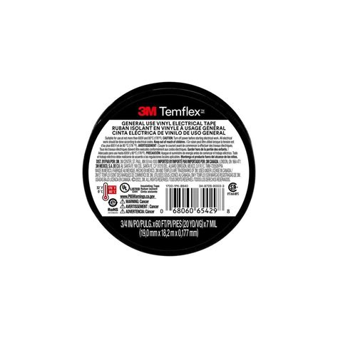 3m Temflex 1700 Vinyl Electrical Tape Hardwareandtools Online Store
