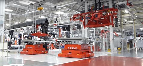 New Footage Of The Tesla Model X Assembly Line In Fremont Factory
