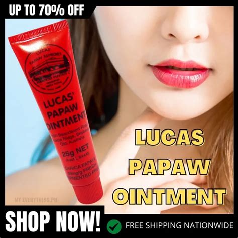 New Lucas Papaw Ointment 25g Makes Your Lips Moisturizer And Fresh