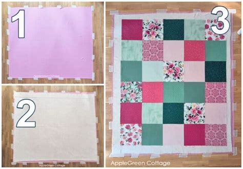 How To Make An Easy Patchwork Quilt Applegreen Cottage