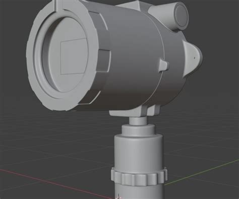 Artstation Pressure Transmitter 3d Model Resources