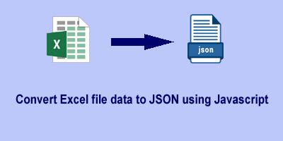 Convert Excel To JSON In Javascript Javacodepoint