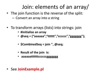 ppt string var arrays array conversion and substring