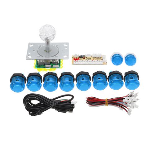PC USB Joystick Controller Push Button DIY Set Kit For Arcade Game Alexnld Com