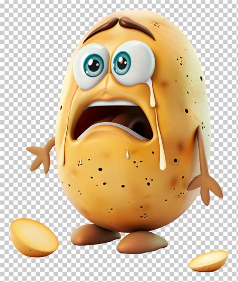 Cartoon Potato Crying Potato Cartoon Character Png Clipart Cartoon Cartoon Potato Crying