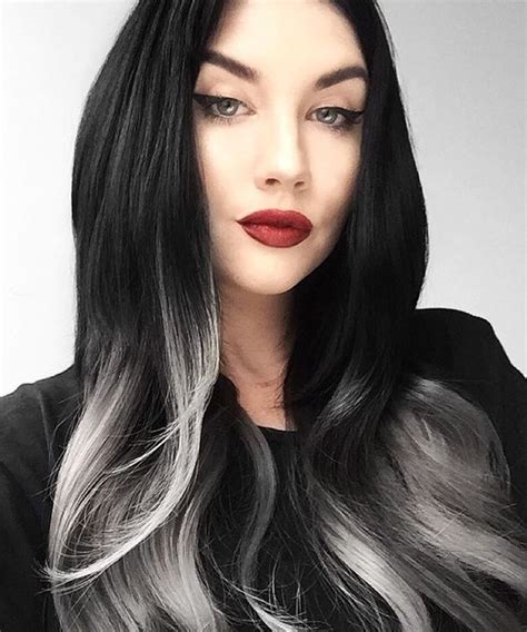Tendencias 2018 Mujeres Con Cabello Color Gris