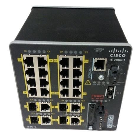 Cisco Ie 2000u 16tc G X 20 Ports Ethernet Managed New