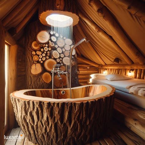 Naturally Relaxing Tree Trunk Baths For A Serene Bathing Experience LuxArts