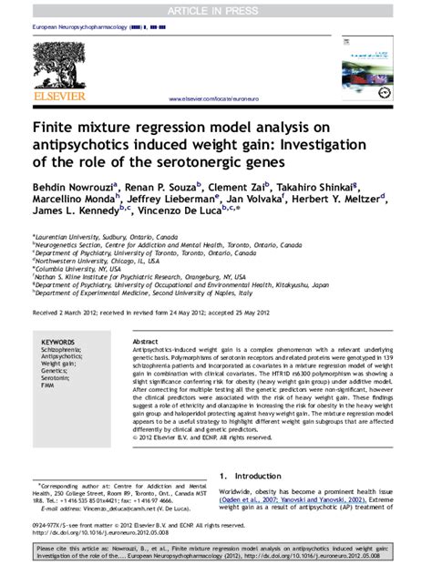 Finite Mixture Regression Model Analysis On Antipsychotics Induced