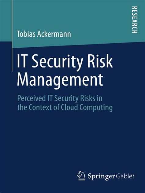 It Risk Management In Cloud Computing Download Free Pdf Risk Cloud Computing