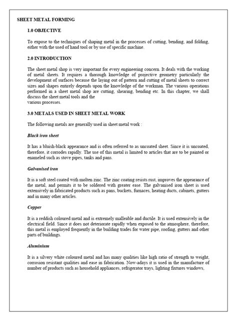 Exp 11 Pdf Sheet Metal Rivet