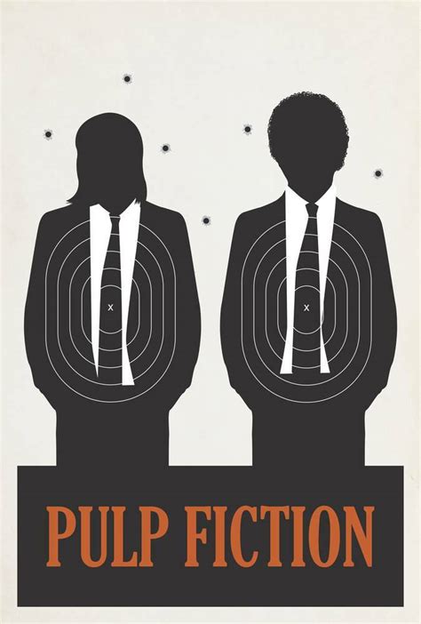 Pulp Fiction Movie Poster Minimalist