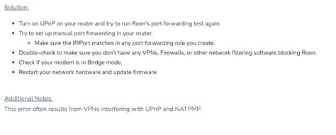 Roon Arc Was Unable To Securely Access Your Roon Core Arc Port Forwarding Help Roon Labs