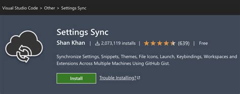 VSCode ทำการ sync คา setting ตาง ๆ ขามเครอง