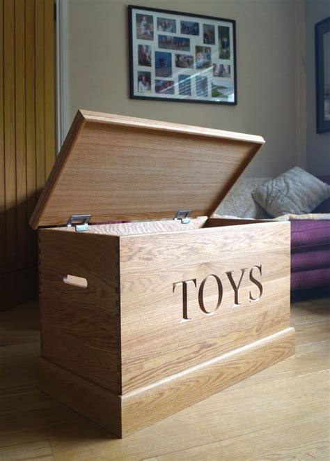 Large Wooden Toy Box