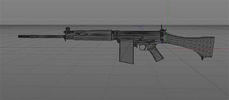 L1a1 Slr 3d Model 20 Fbx Free3d