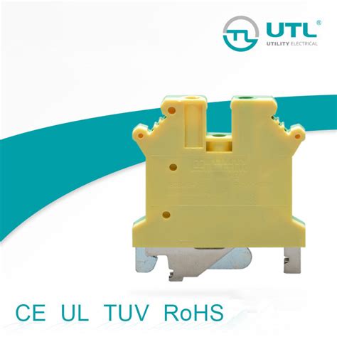 Utl 4mm2 Awg24 10 Screw Earth Connector Terminal Clamps Block Terminal Clamps And Earth Connector