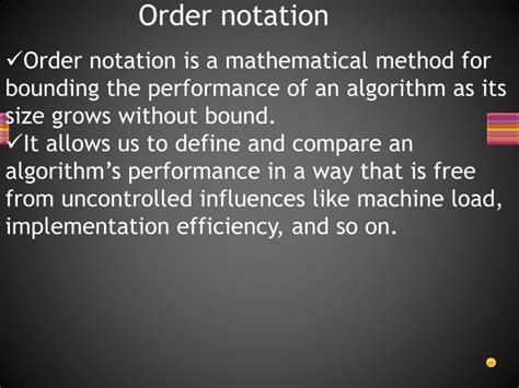 Daa Unit Efficiency Of Algorithms PPTX