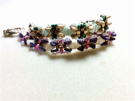 Beading Pattern Instructions Beading Tutorials And Patterns Beaded Bracelet Patterns 2 Hole