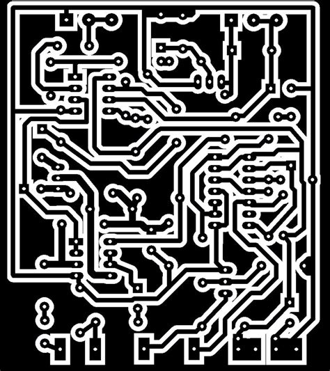 Circuit Board Pattern Technology Background Circuit Board