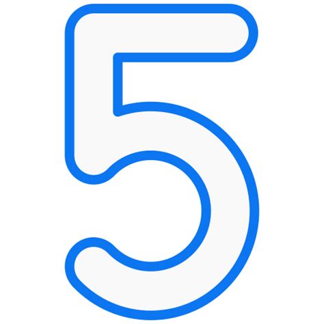 Number Free Education Icons