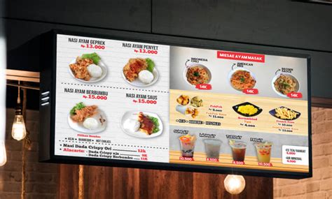 Create Menu Display Designs For Your Restaurants By Firdauszakki Fiverr
