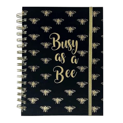 Busy As A Bee Chunky Spiral Notebook