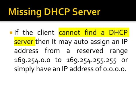 Dhcp Dns P1 Dhcp And Wireless Communication Methods Unicastingpptx