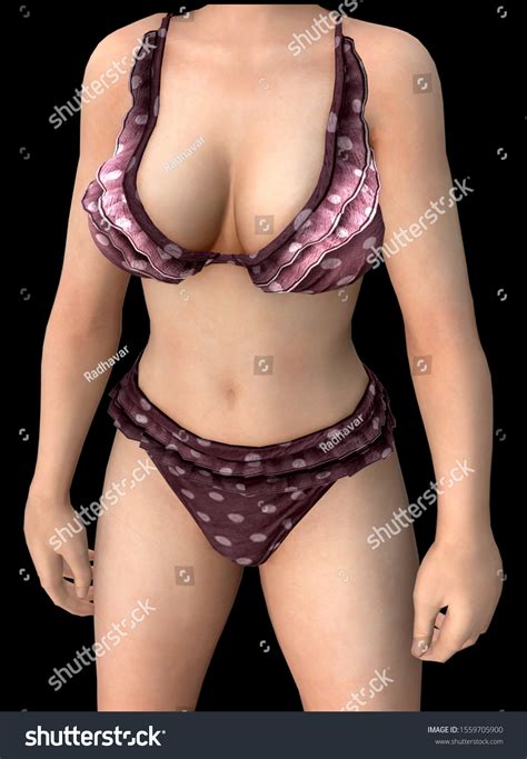 3d Render Sexy Body Female Seductive Stock Illustration 1559705900 Shutterstock